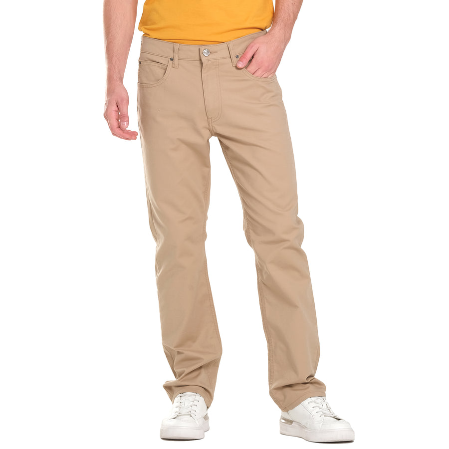 LEE MEN'S BROOKLYN STRAIGHT KHAKI PANTS - MID-RISE COLORED PANTS – Lee ...