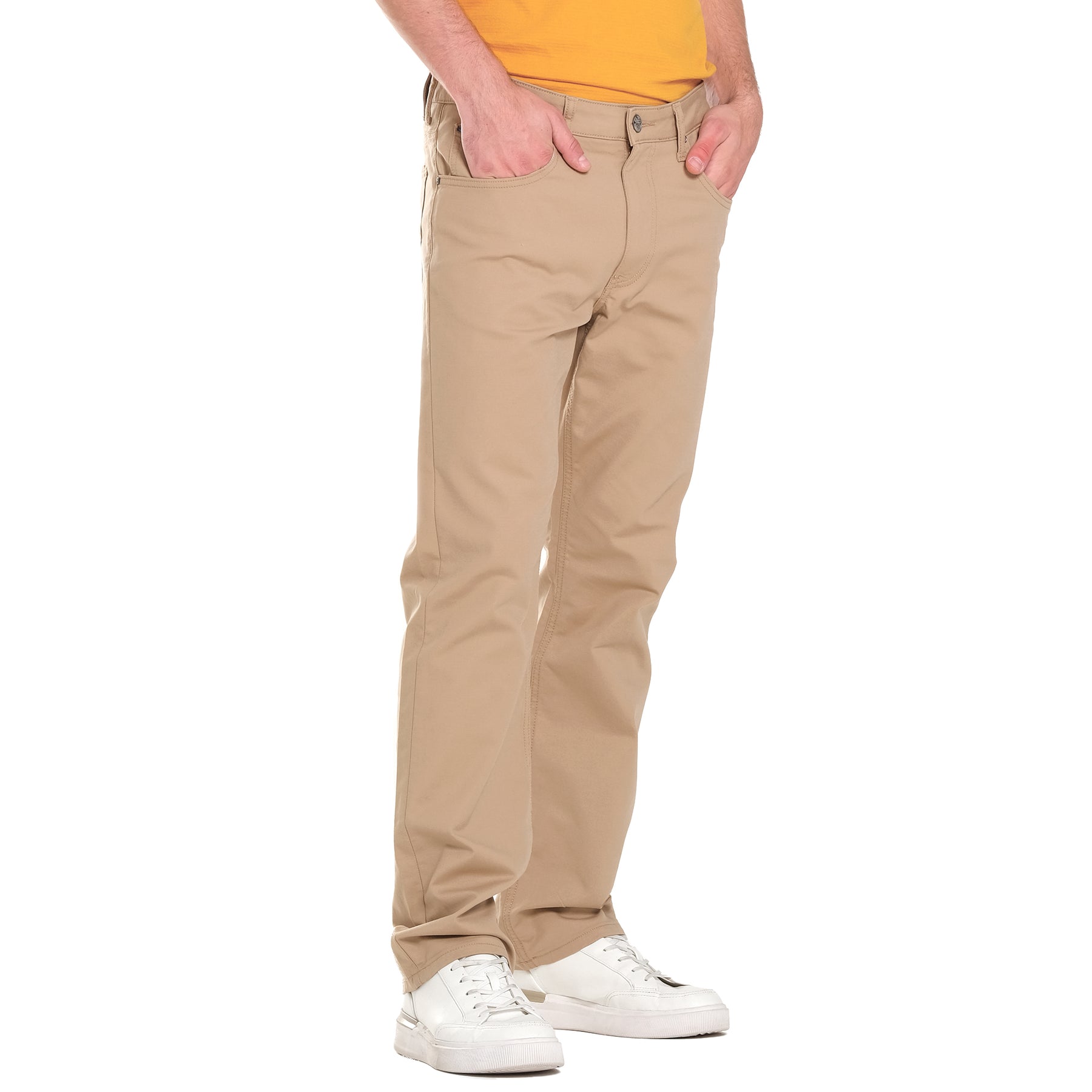 LEE MEN'S BROOKLYN STRAIGHT KHAKI PANTS - MID-RISE COLORED PANTS – Lee ...