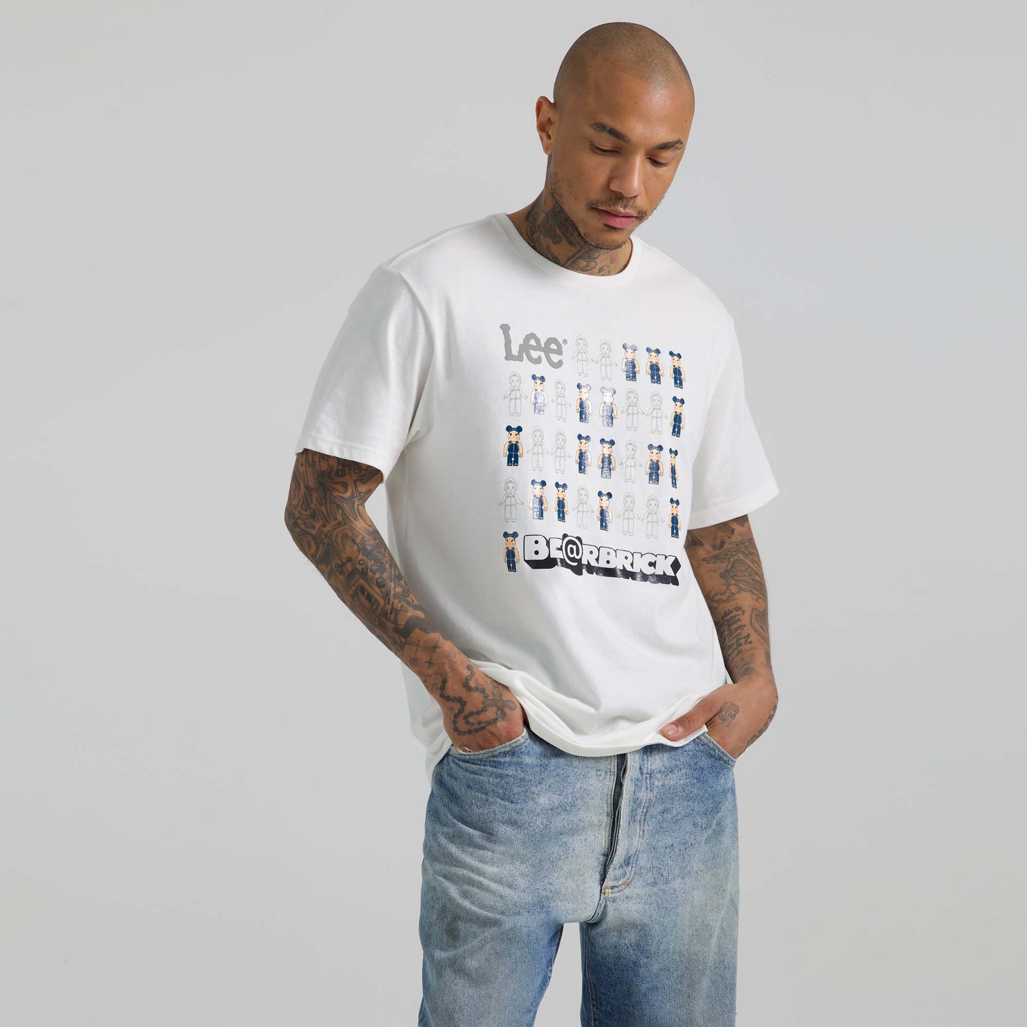 Men's Lee x BE@RBRICK and Buddy Lee Graphic Tee – Lee Jeans Ph